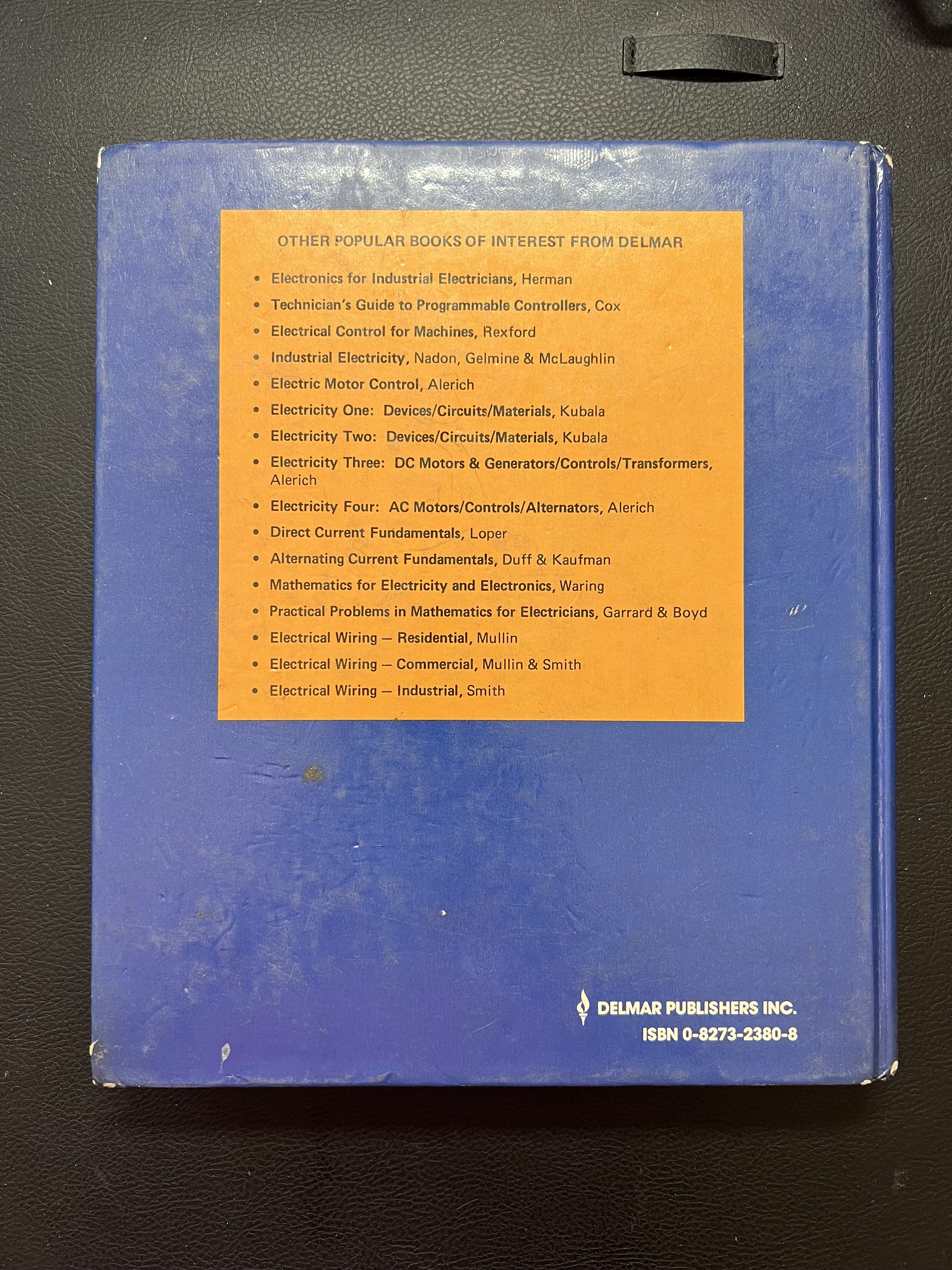 Industrial Motor Control by Stephen Herman & Walter Alerich (copyright ...