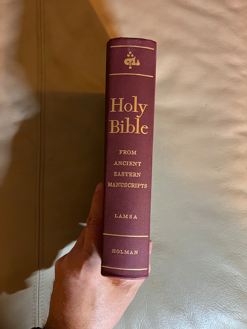 The Holy Bible From the Ancient Manuscripts by George Lamsa (copyright ...