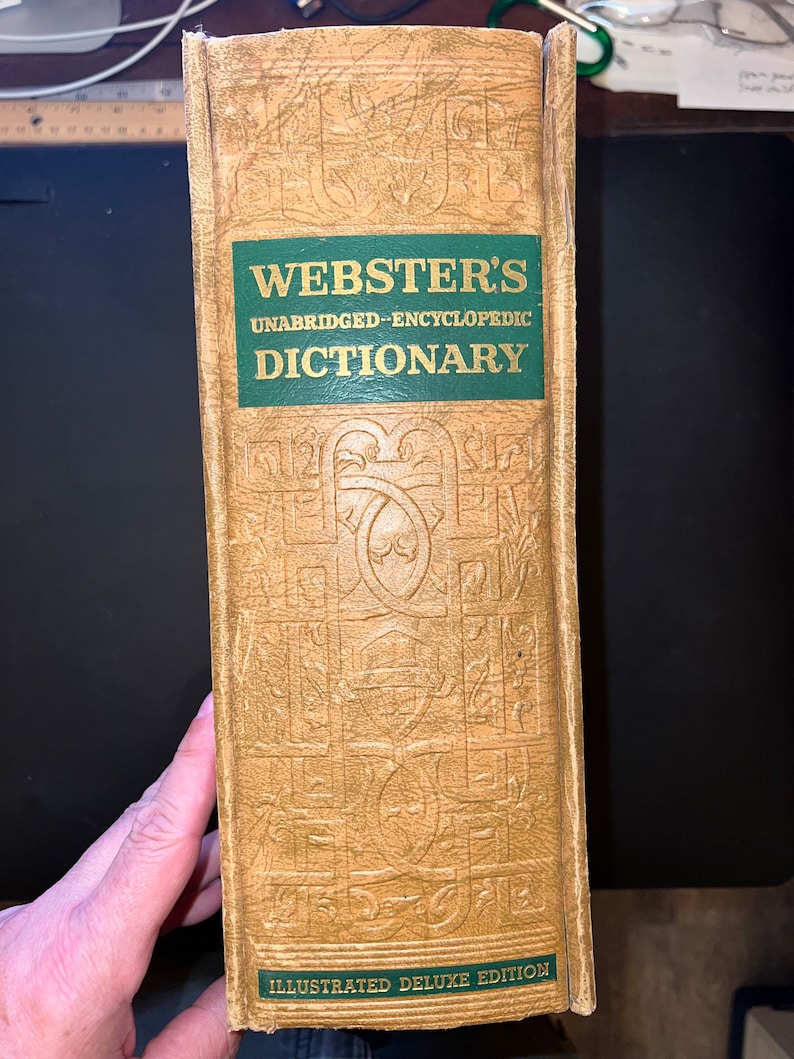 Websters Encyclopedic Dictionary of the English Language copyright 1957 ...