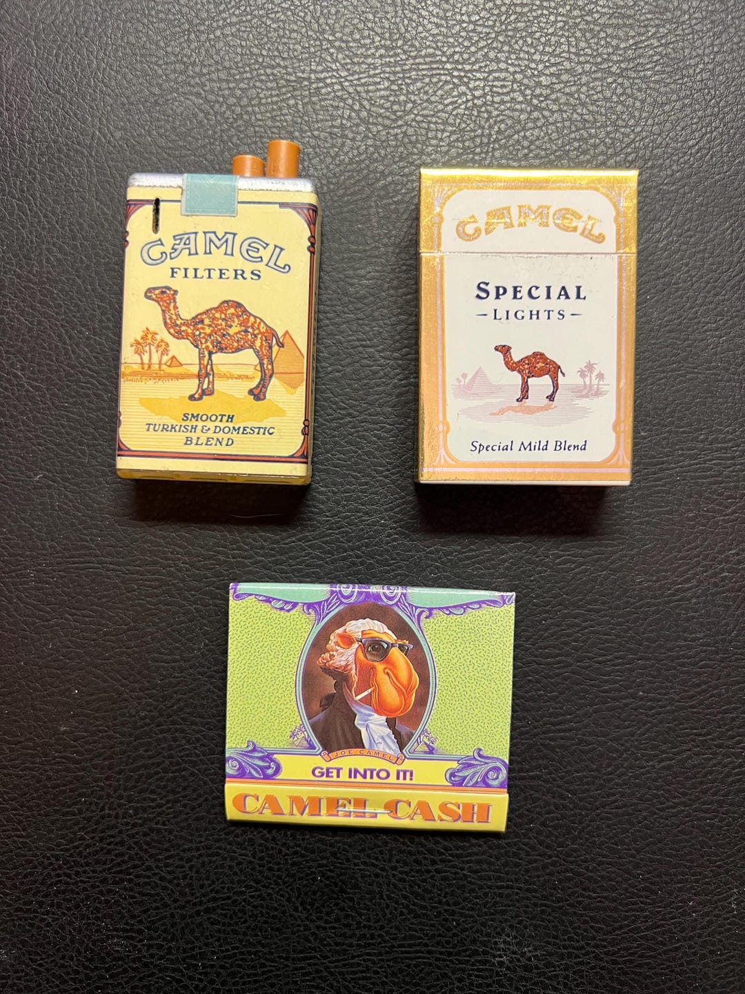 Two Camel Lighters and a Joe Camel Calculator - Etsy
