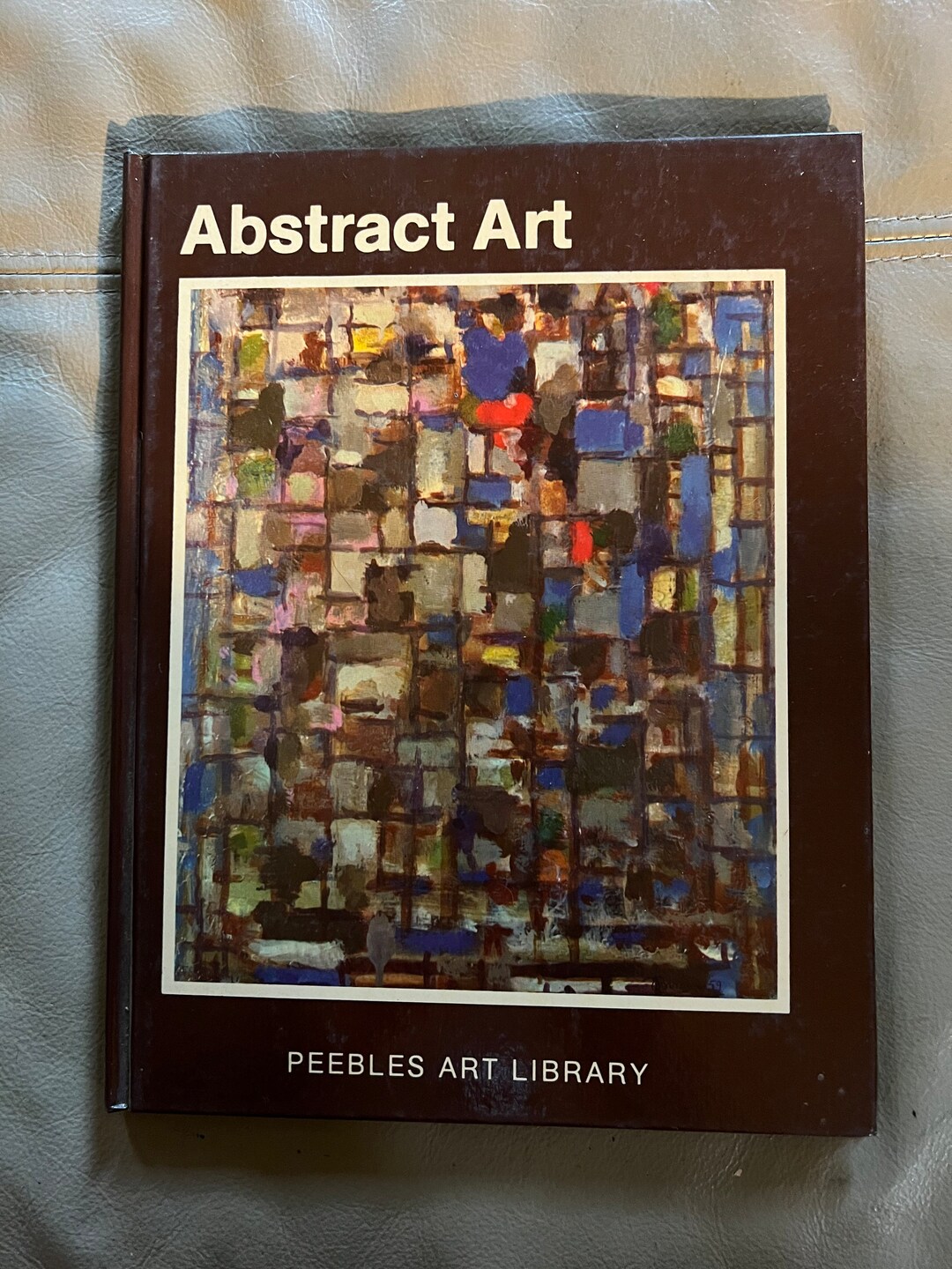 Abstract Art by the Peebles Art Library copyright 1974 - Etsy