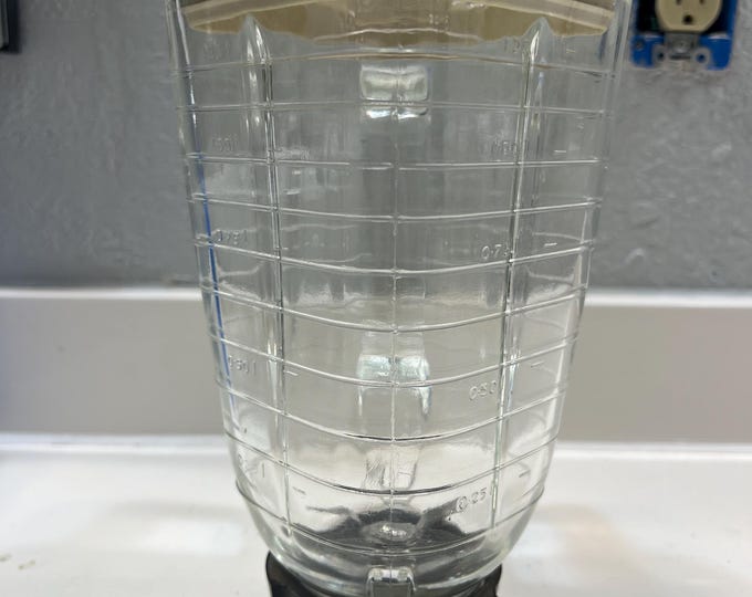 Vintage Replacement Blender Jar With Blades and Rubber Cap - Etsy