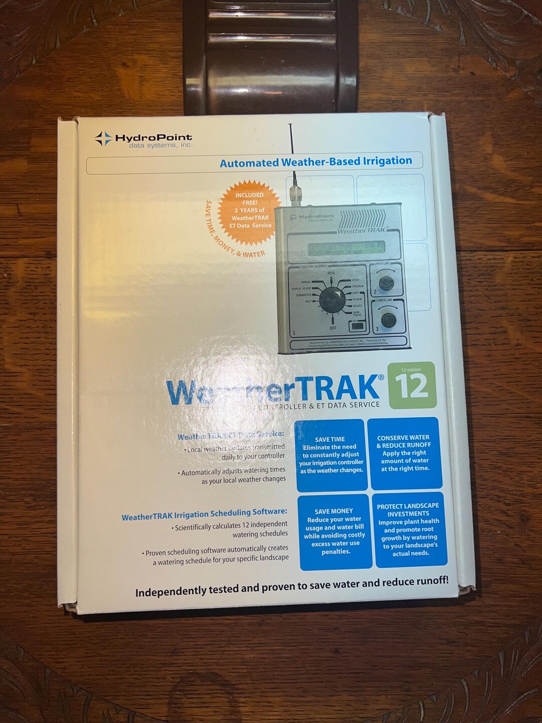 Weathertrak Automated Weather Based Irrigation System by Hydropoint ...