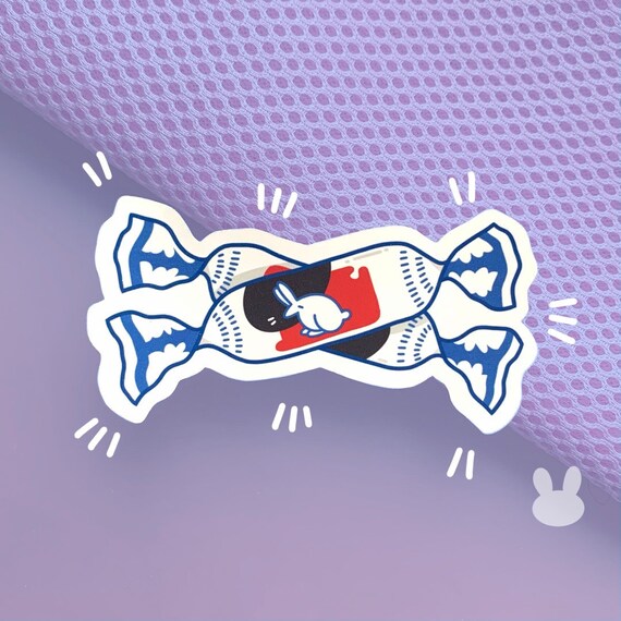 White Rabbit Sticker Set of 3 | Etsy