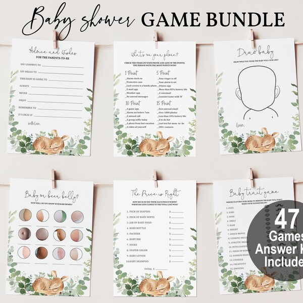 Deer Baby Shower - Etsy