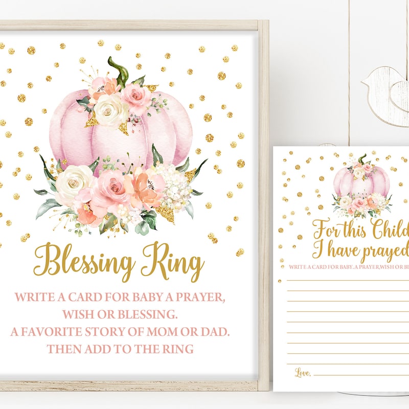 Baby Shower Blessing - Etsy