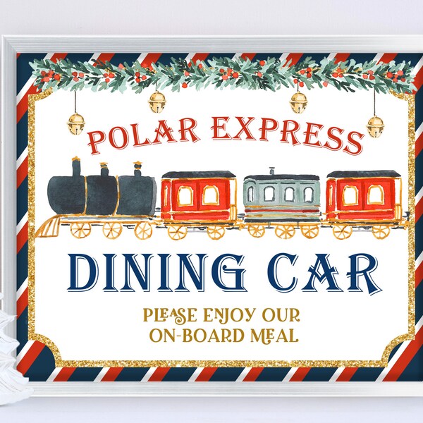 Polar Express Sign - Etsy