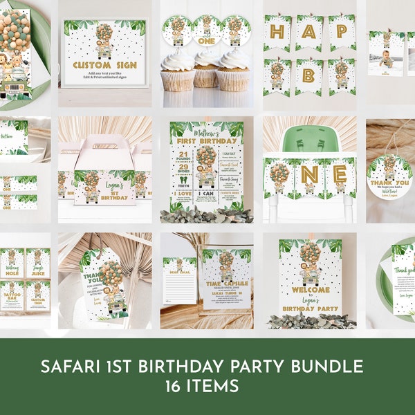 Wild One Birthday Bundle - Etsy