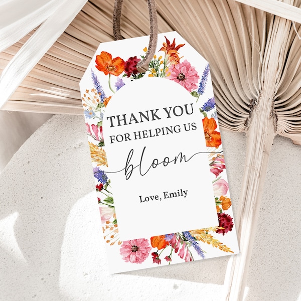 Floral Gift Tag - 60+ Gift Ideas for 2024