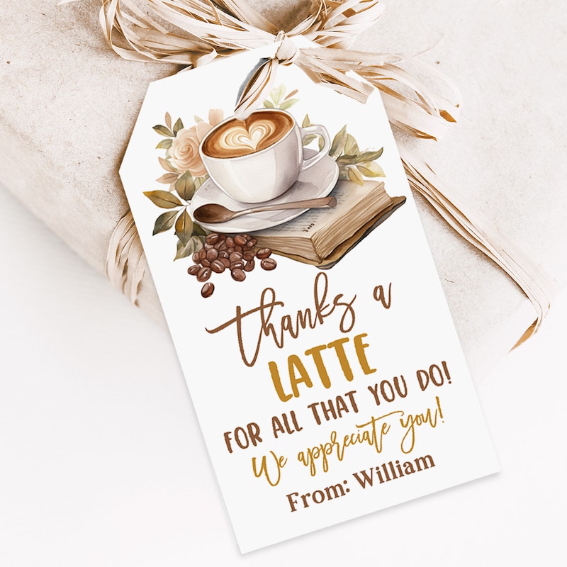 Coffee Gift Tag - 60+ Gift Ideas for 2025