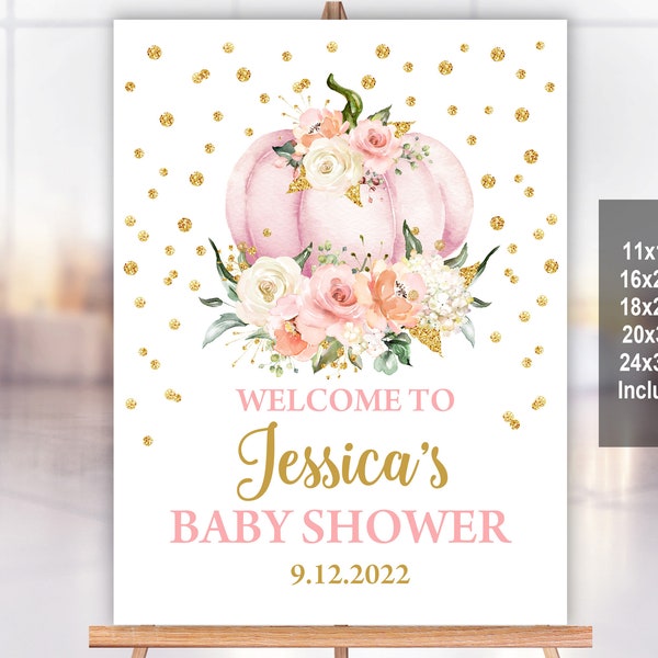 Pumpkin Baby Shower - Etsy