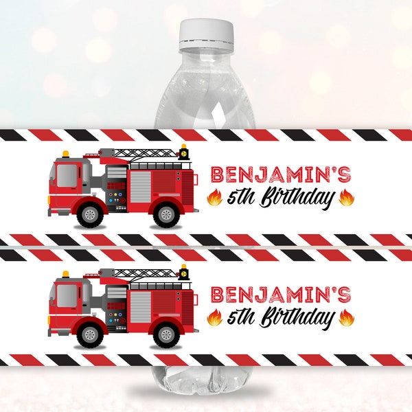 Fire Truck Favors - Etsy
