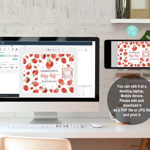 Berry First Chips Bag Cute Strawberry First Birthday Party Decor ...