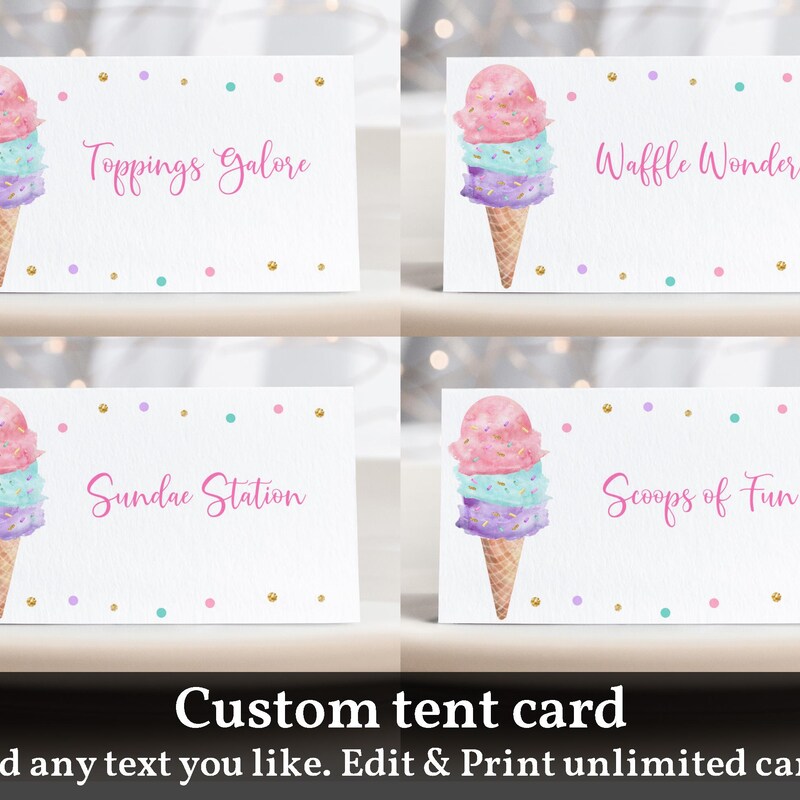Ice Cream Label - Etsy