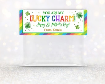 St Patrick's Day Treat Bag Topper, St Patty's Day Treats, Teacher Treat ...