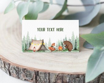 Happy Camper Card - Etsy
