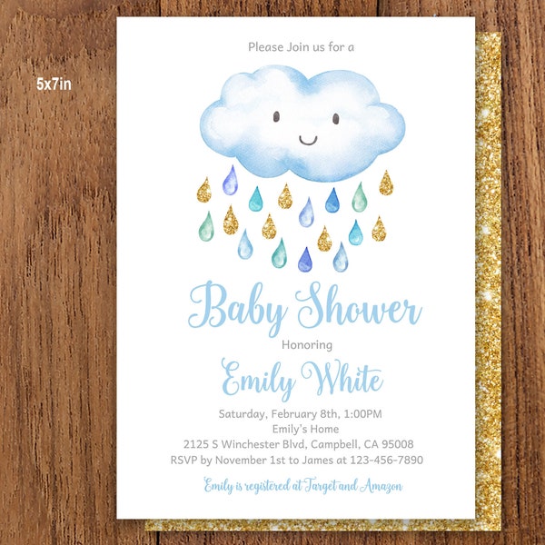 Cloud Baby Shower - Etsy