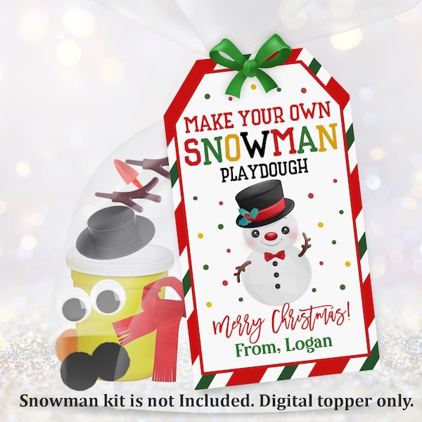 Make Your Own Snowman - Etsy