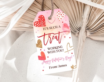 Coworker Treat Tag - Etsy