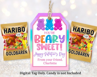 Gummy Bear Valentine | Etsy