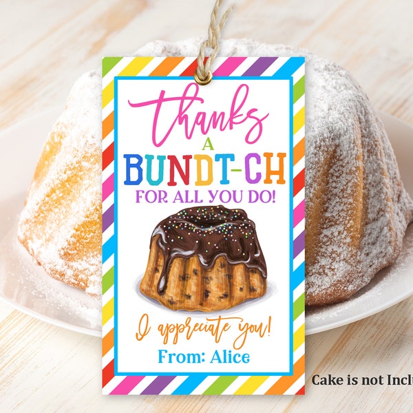 Thanks a Bundt - Etsy