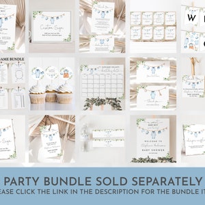 Boy Baby Clothes Baby Shower Guess How Many Clothespin Are in the Jar ...