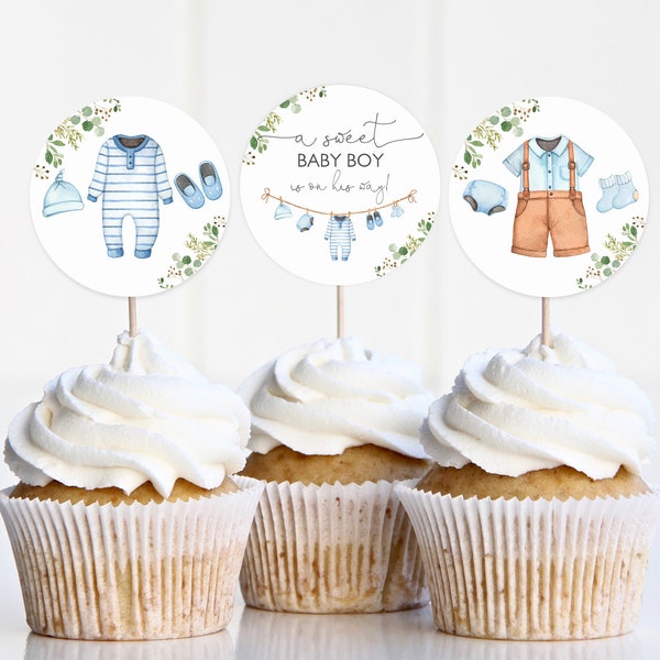 Baby Cupcake Toppers - Etsy
