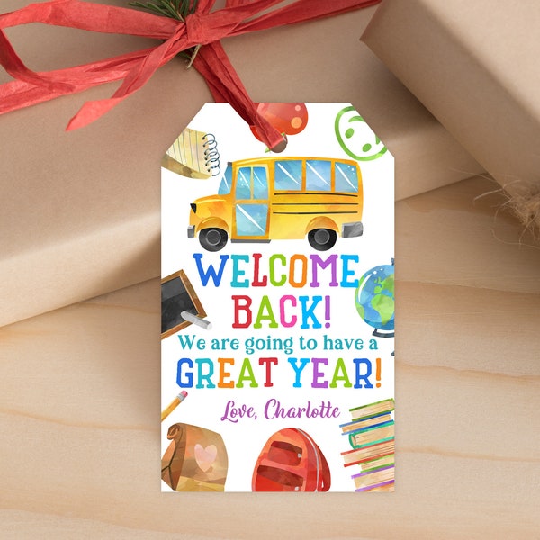 Welcome Bag Tags - Etsy