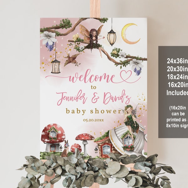 Fairies Welcome Sign - Etsy