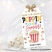 Popcorn Summer Tag End of School Year Gift Tags Teacher Gift - Etsy