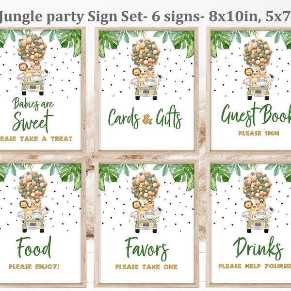 Safari Signs - Etsy