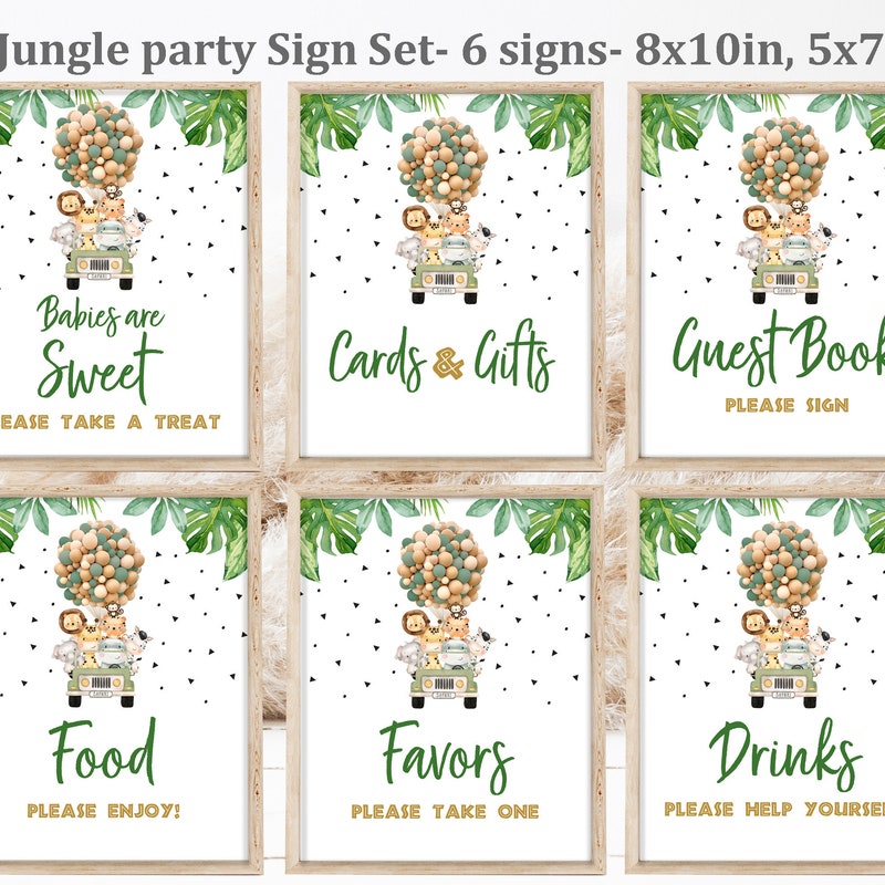 Safari Signs - Etsy