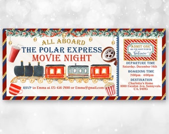 Polar Express Ticket | Etsy