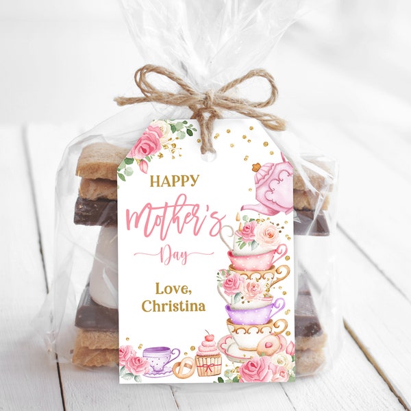 Tea Party Favor Tags - Etsy