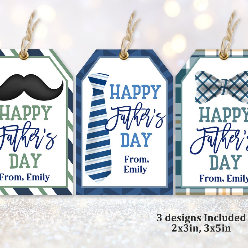 Fathers Day Tags - Etsy