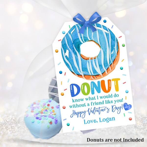 Donut Valentine - Etsy