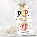 Teacher Appreciation Popcorn Tag End of School Year Tag Popcorn Gift ...