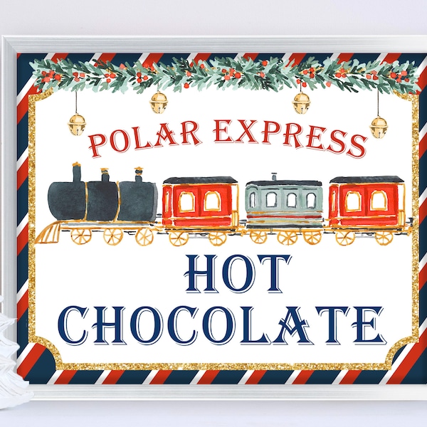 Polar Express Sign - Etsy