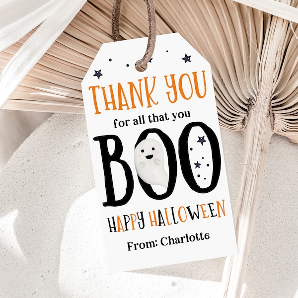 Thank You for All You Boo - Etsy