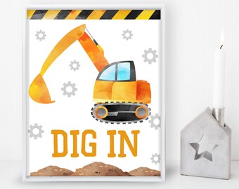 Dig in Sign | Etsy