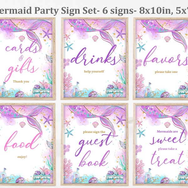 Mermaid Sign - Etsy