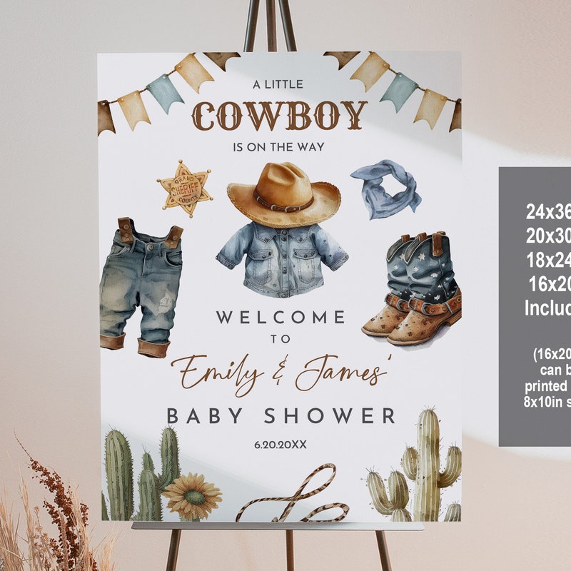 Little Cowboy Signs Svg - Etsy