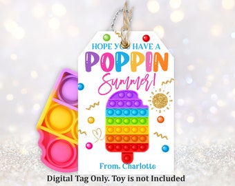 Pop It Gift Tag - Etsy