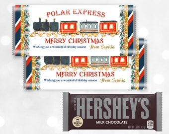 Polar Express Candy Bar - Etsy
