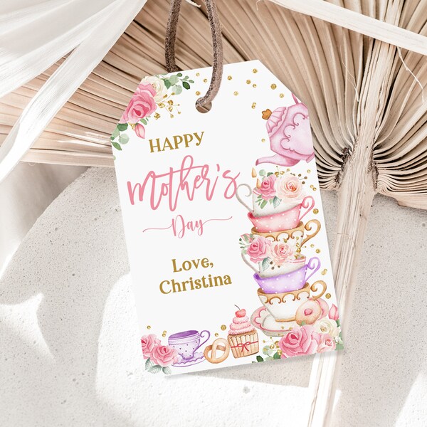 Tea Party Favor Tags - Etsy