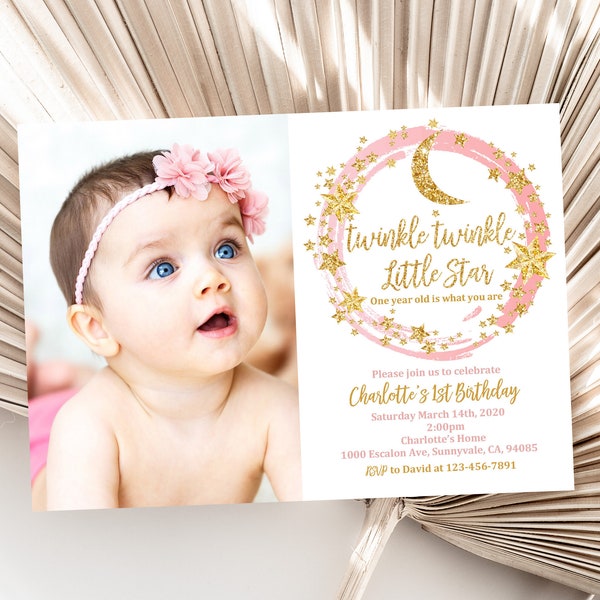 Twinkle Twinkle Little Star 1st Birthday - Etsy