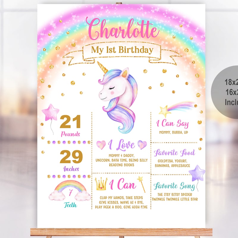 Unicorn Poster - Etsy