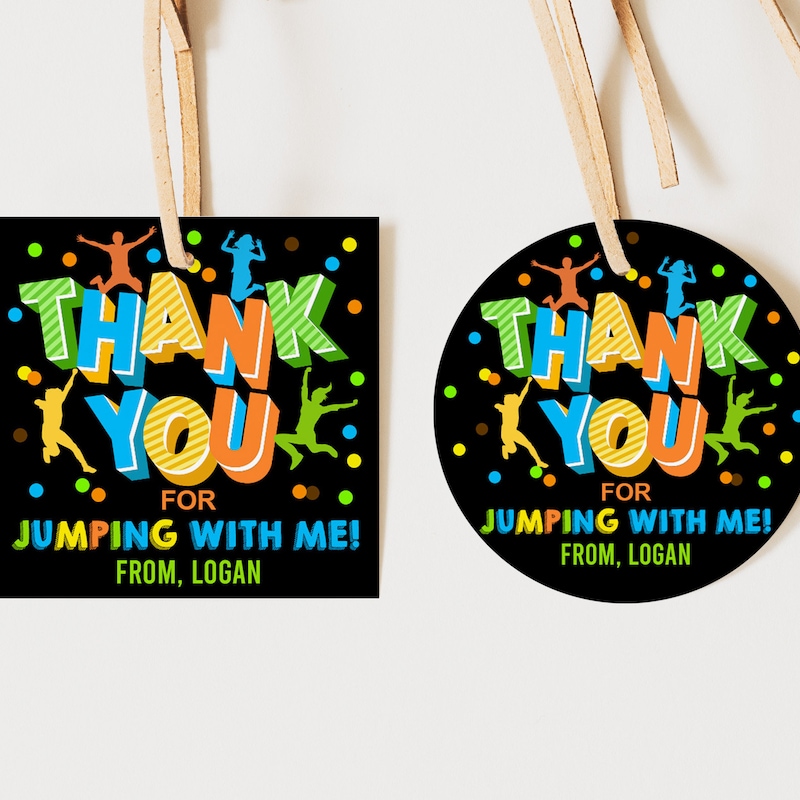 Trampoline Party Favors - Etsy