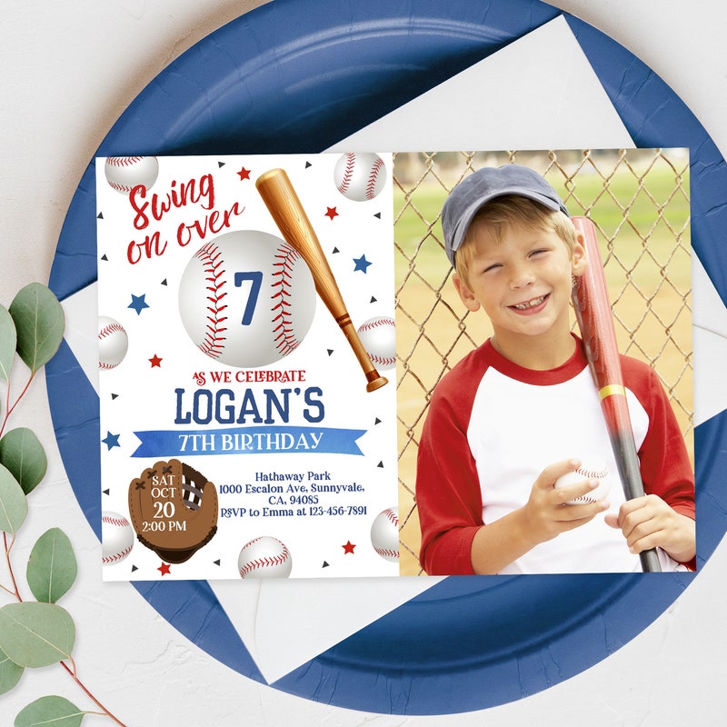 Baseball Invitation - Etsy