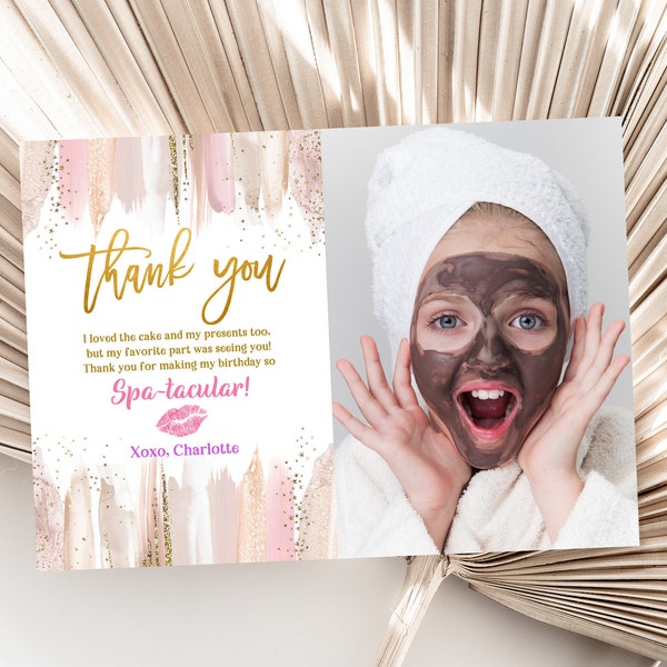 Spa Thank You Note - Etsy